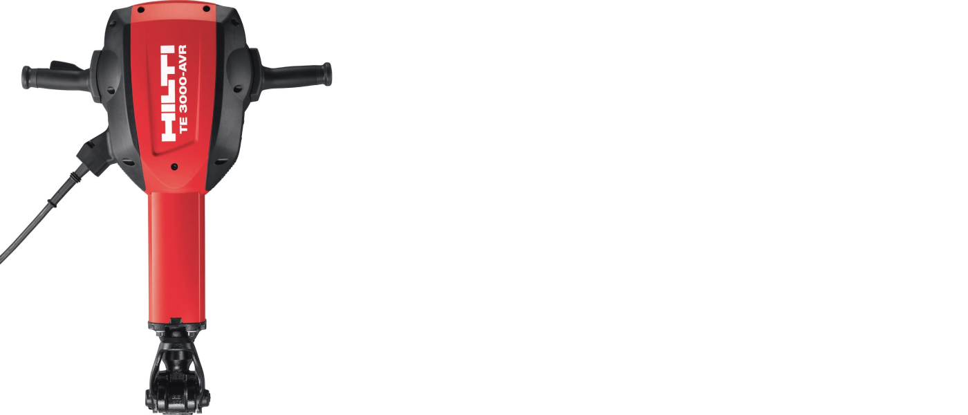 Martillo rompedor eléctrico para tareas de carga pesada TE 3000-AVR